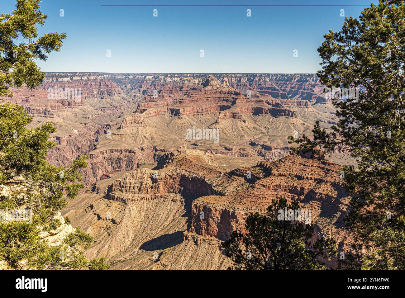 Famous Grand Canyon from Navajo Point, Arizona, USA, North America ...