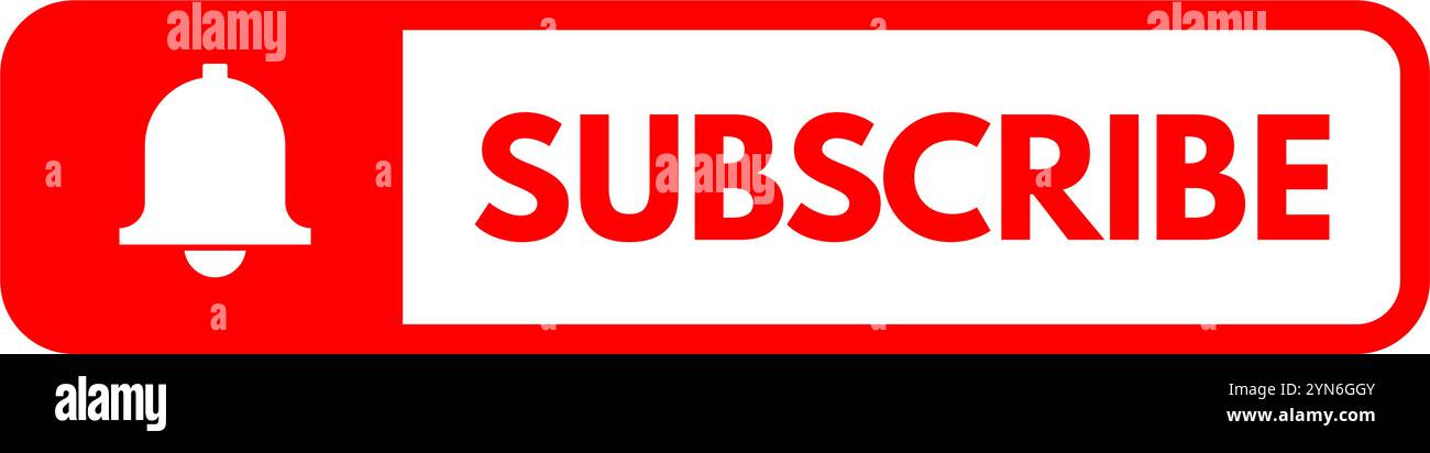 Subscribe button - simple vector illustration Stock Vector Image & Art ...