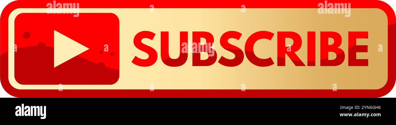 Subscribe button - simple vector illustration Stock Vector Image & Art ...