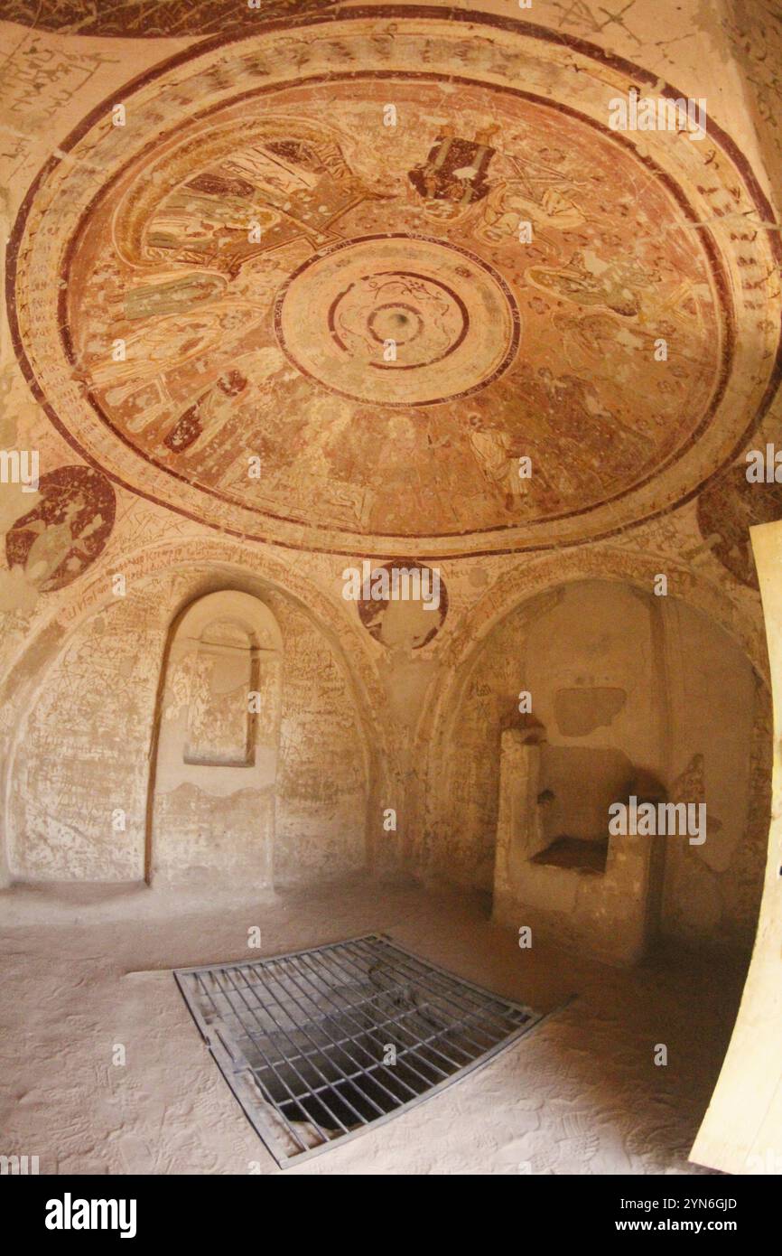 Beautiful ancient Christian grave from necropole in El Bagawat, Egypt ...