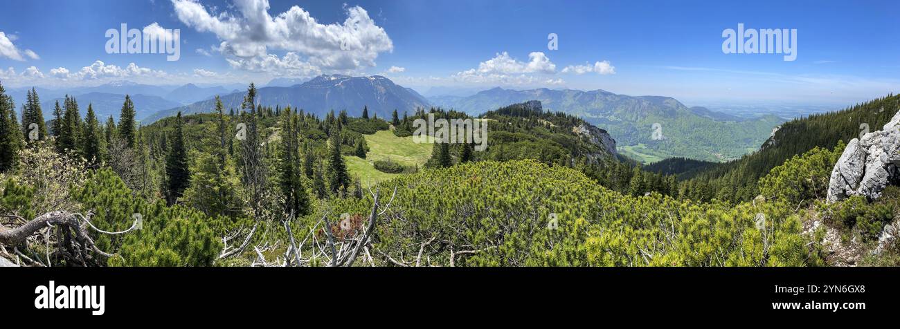 Panoramic photo bavarian mountains hi-res stock photography and images ...