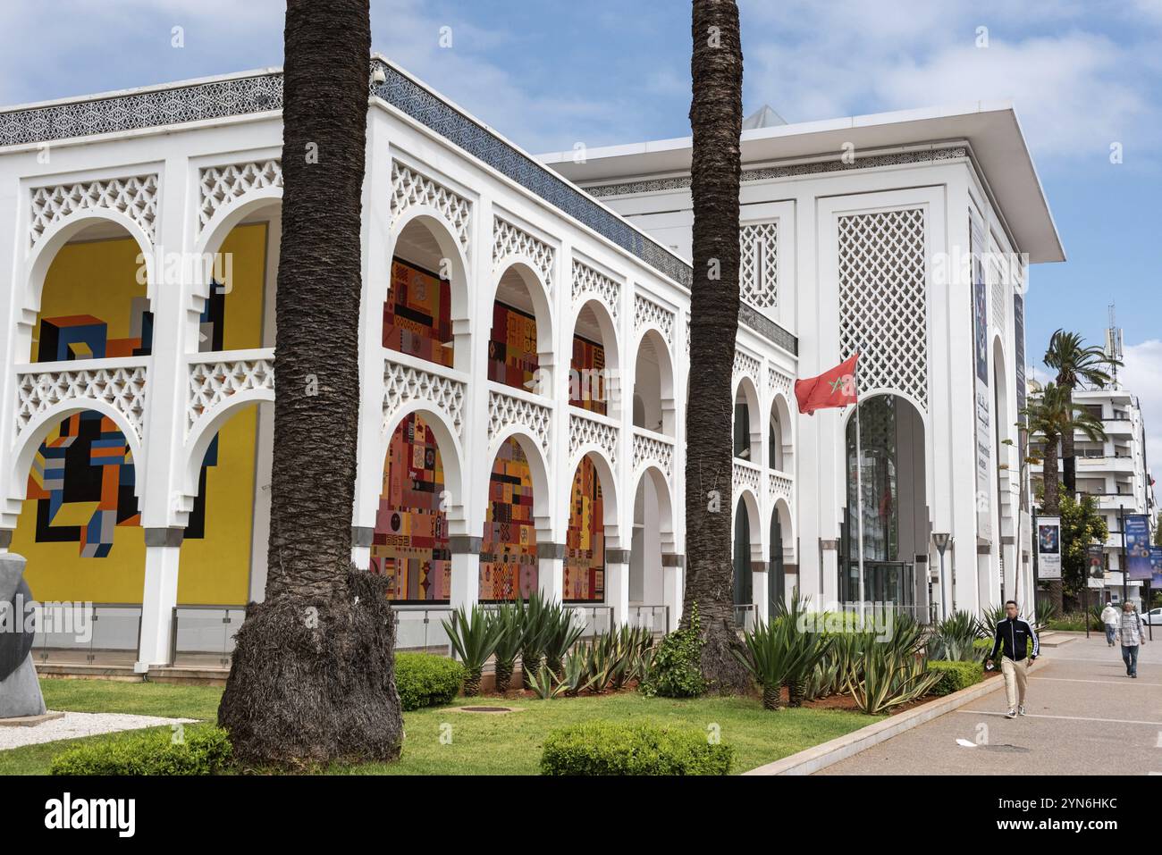 RABAT, MOROCCO, APRIL 09, 2023, Museum Mohammed VI of Modern and ...