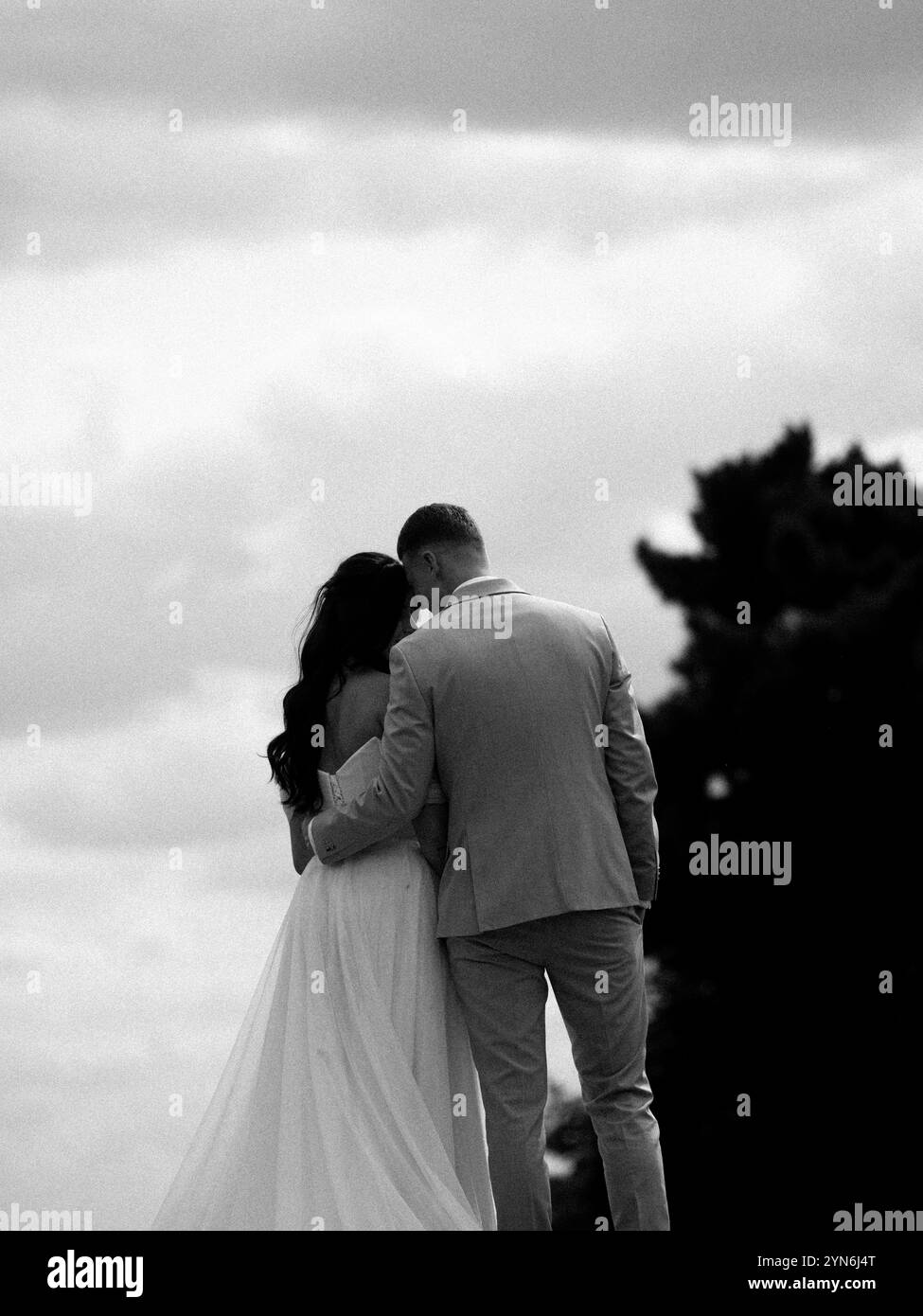 Wedding photo best man Black and White Stock Photos & Images - Alamy