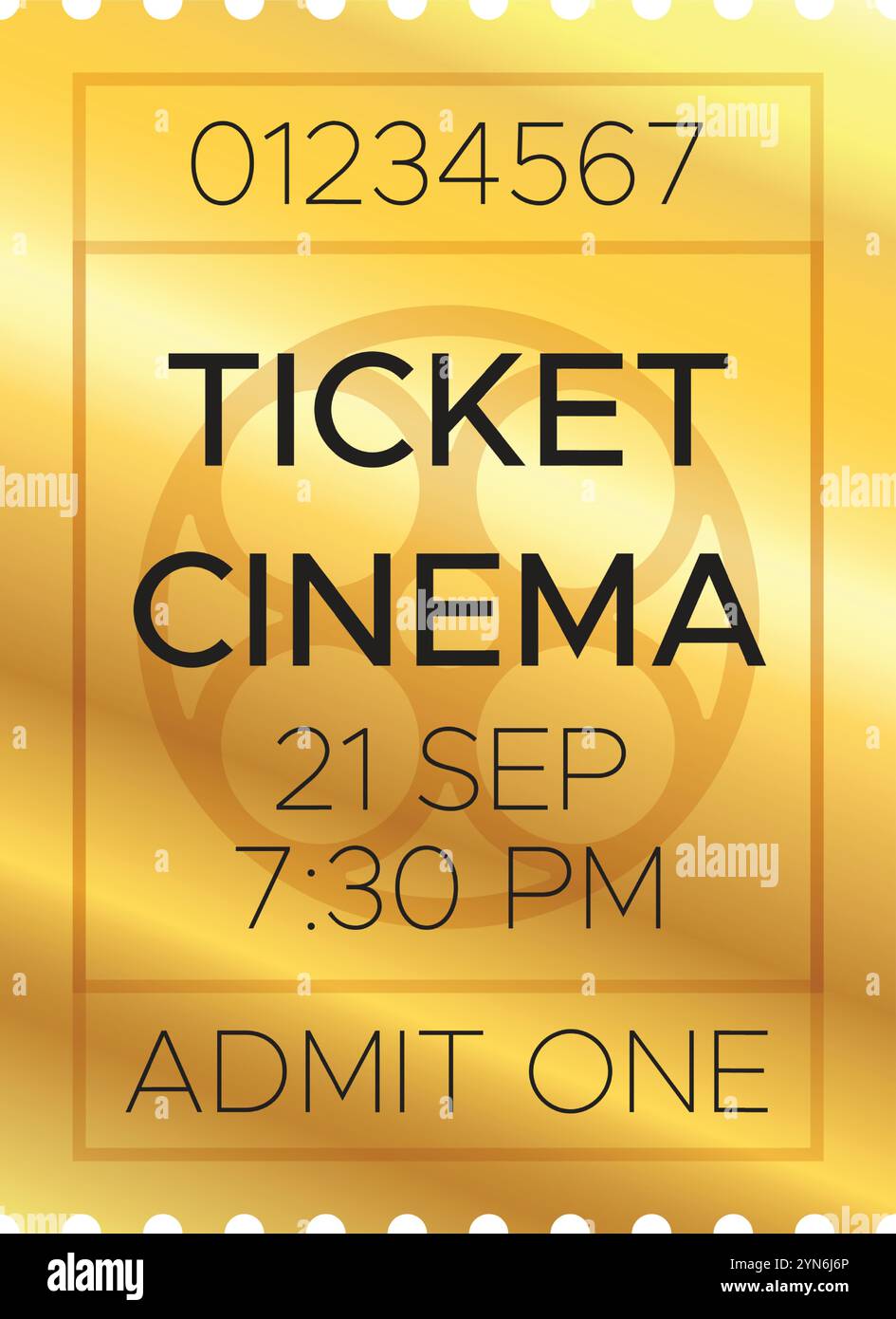 Vip screening Stock Vector Images - Alamy