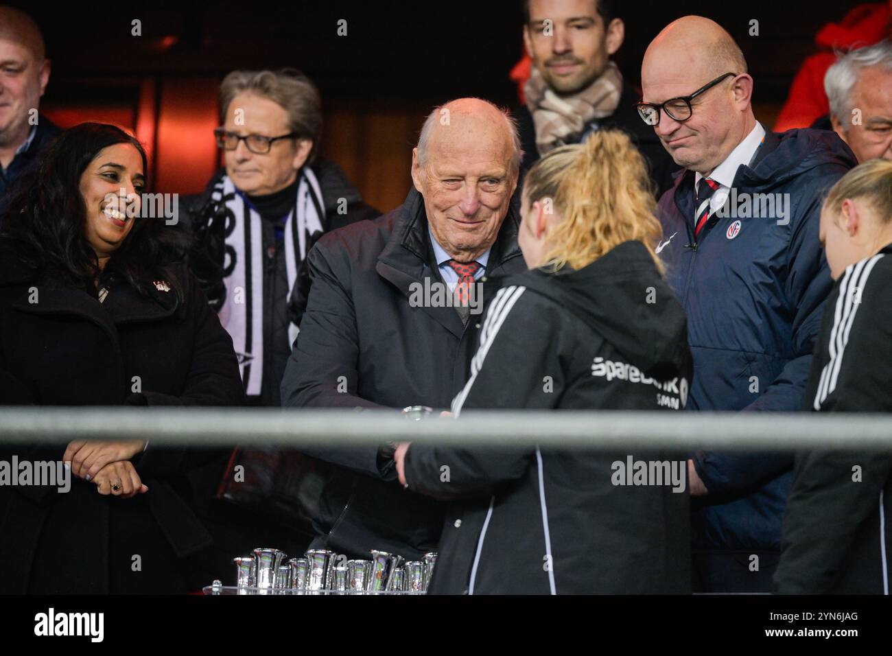 Oslo 20241124. The NM final in football between Rosenborg and Vålerenga ...