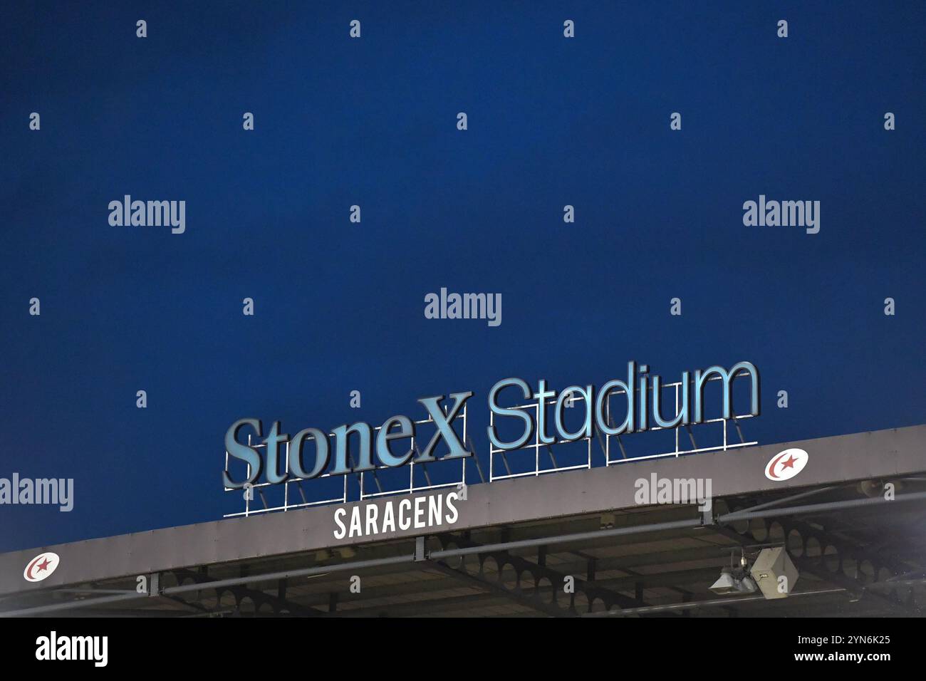 London, England on 24 November 2024. The StoneX Stadium home for the ...