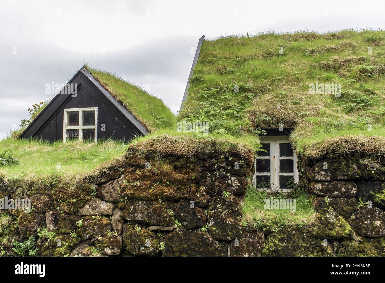 Icelandic turf houses in hi-res stock photography and images - Alamy