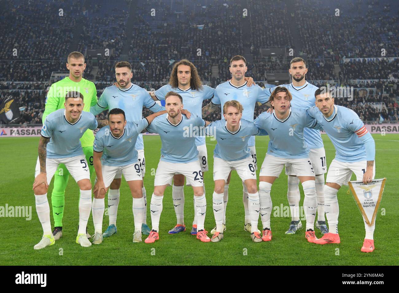SS Lazio team during the Italian Football Championship League A 2024/ ...