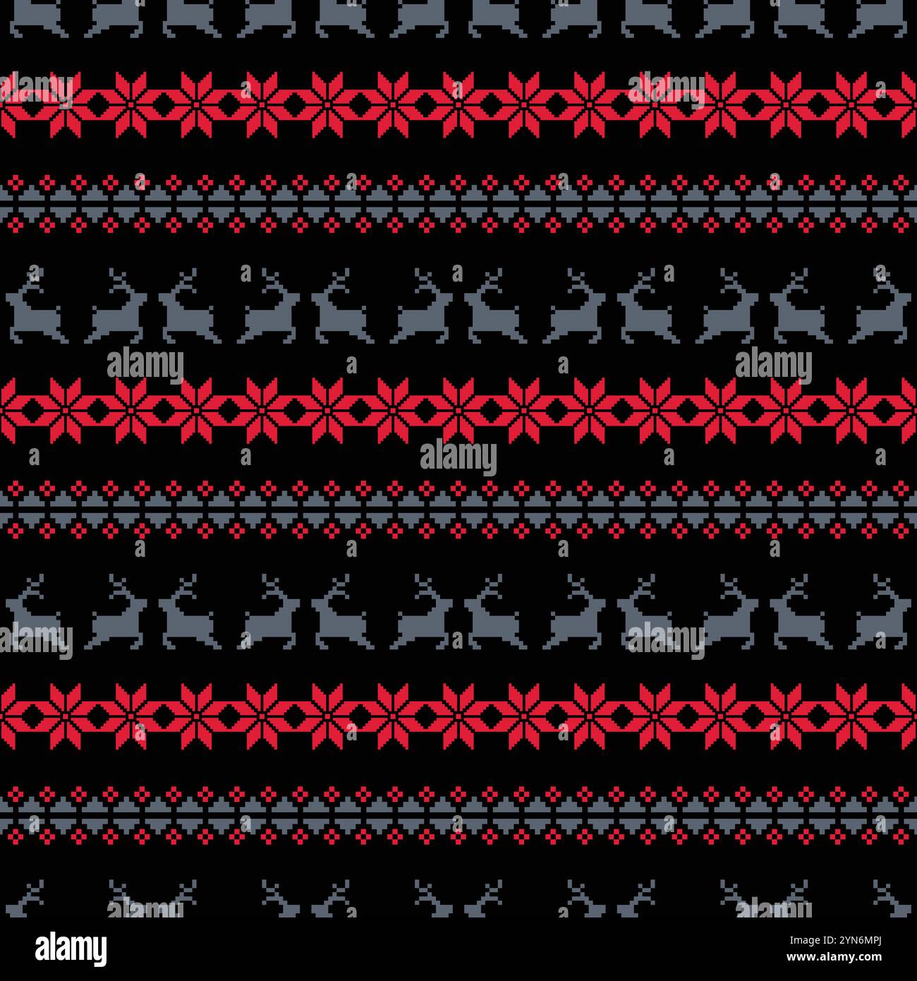 Scandinavian style holiday art Stock Vector Images - Alamy