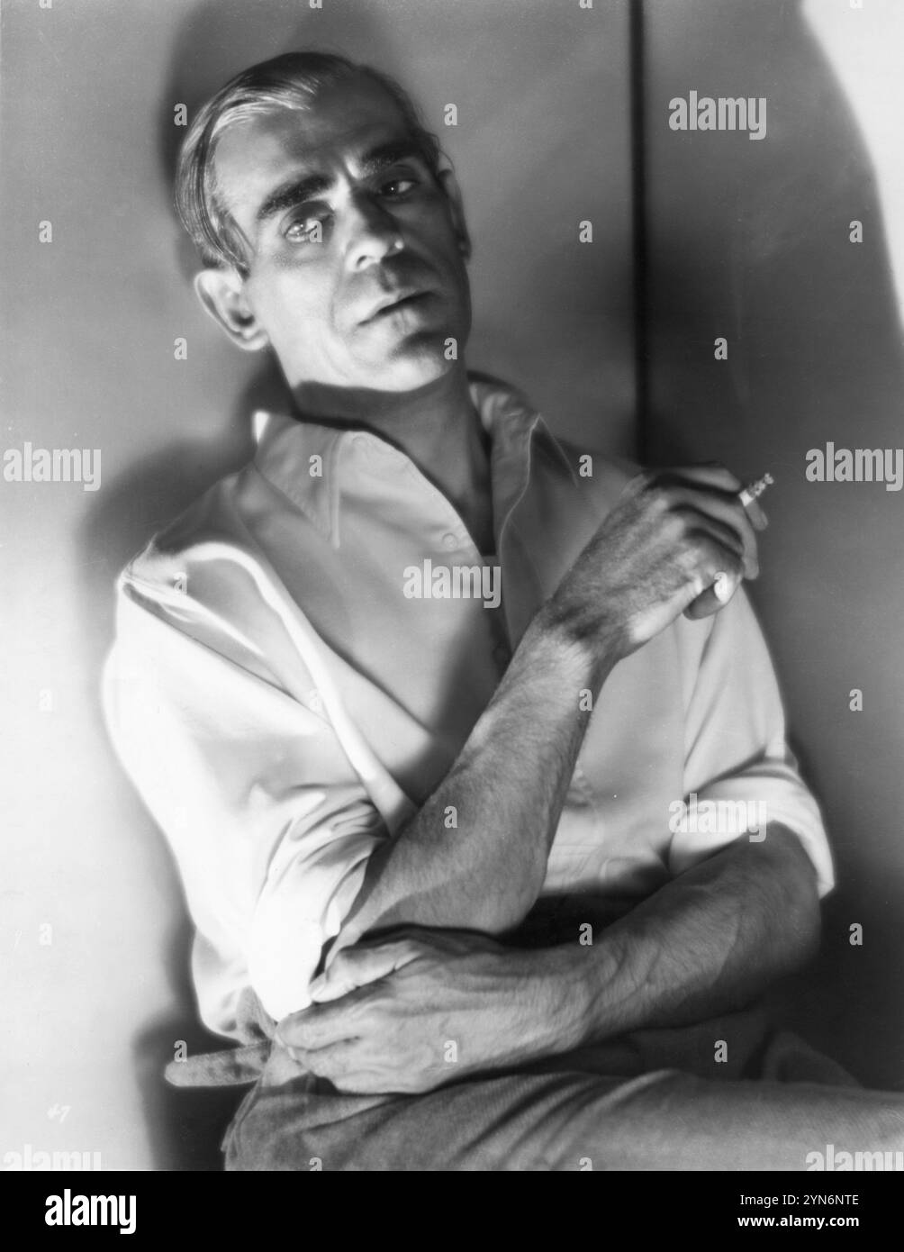 A Publicity Portrait of Actor BORIS KARLOFF taken in about 1931 ...