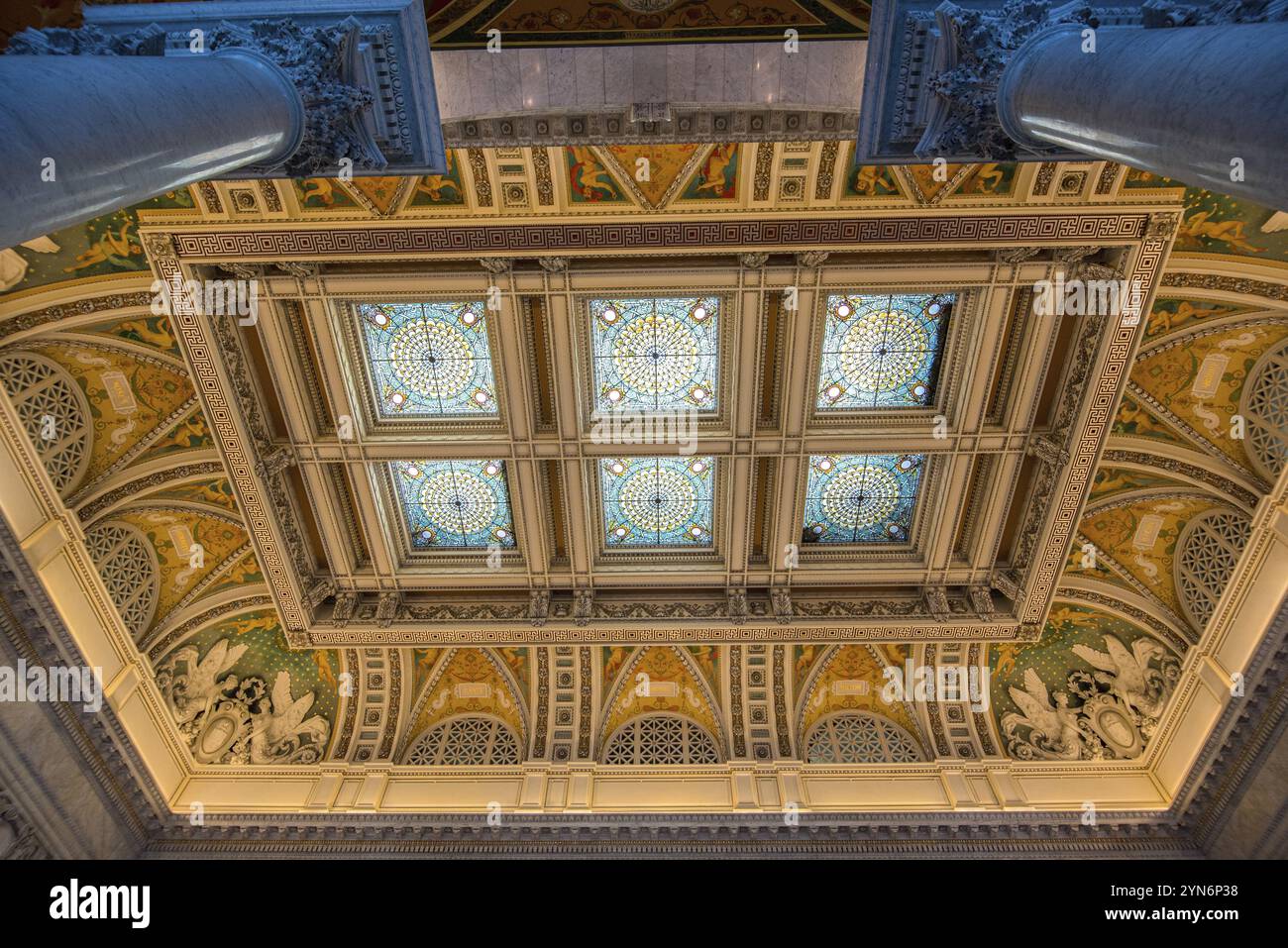 Interior view library congress hi-res stock photography and images - Alamy