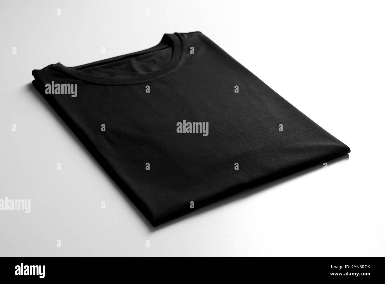 Stylish t shirt mockup Black and White Stock Photos & Images - Alamy