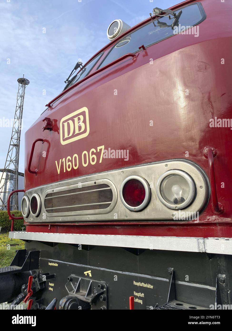 NUREMBER, GERMANY, OCTOBER 30, 2022, Close view of an iconic diesel ...