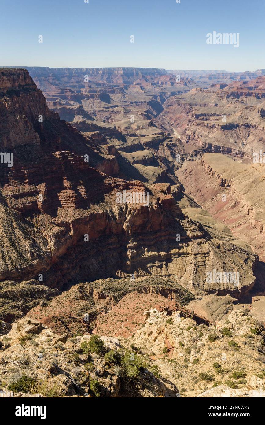 Famous Grand Canyon from Navajo Point, Arizona, USA, North America ...