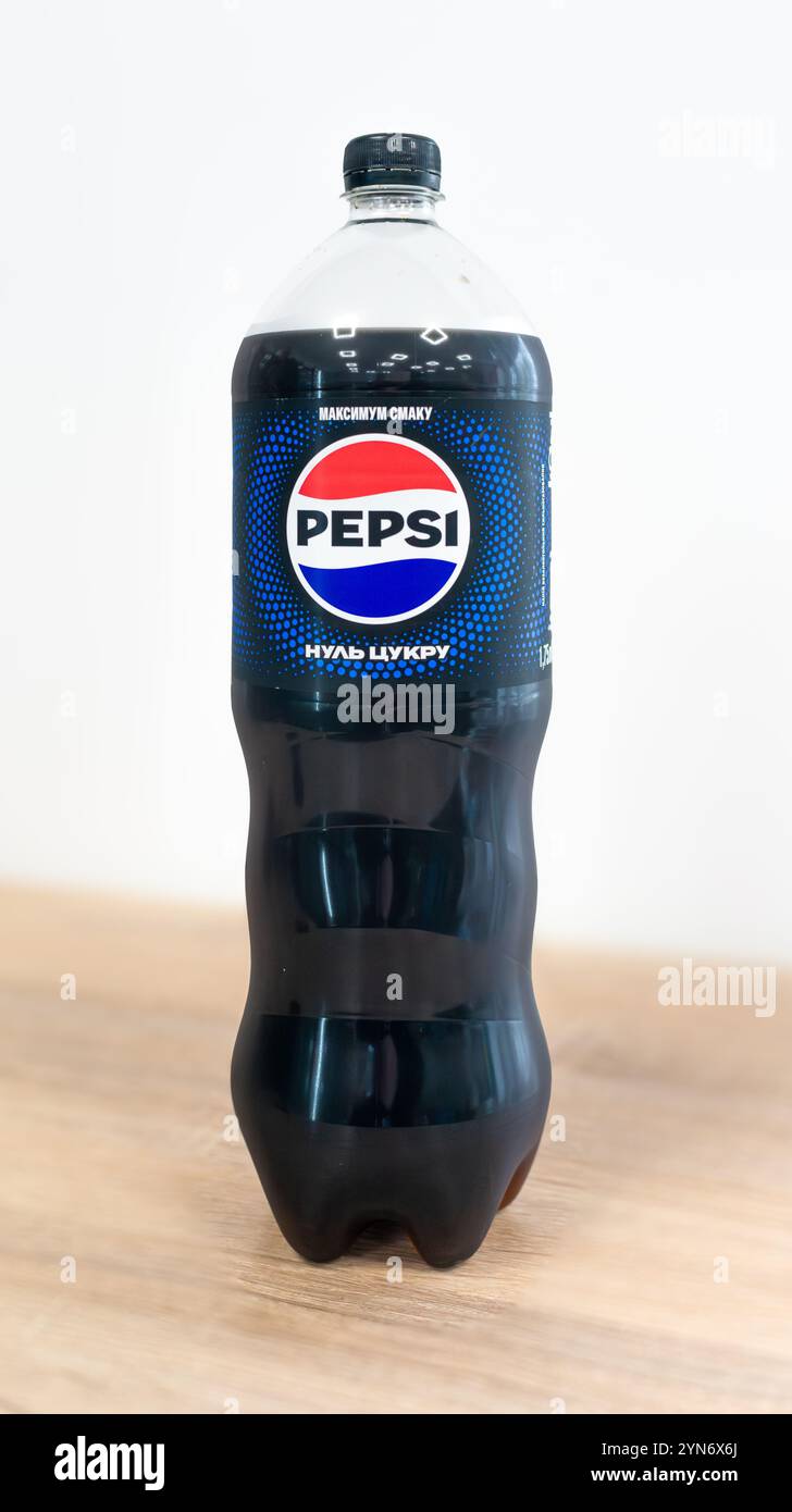 Kiev, Ukraine - November 23, 2024: Pet 1,75l soft drink Pepsi Original ...
