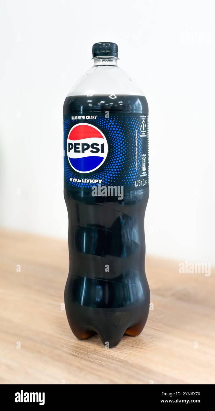 Kiev, Ukraine - November 23, 2024: Pet 1,75l soft drink Pepsi Original ...