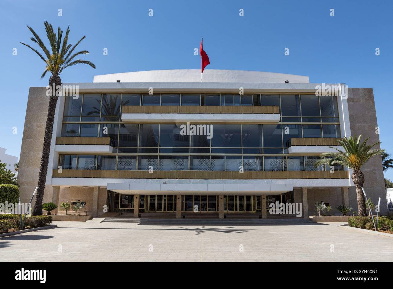 The National Theater Mohammed V in downtown Rabat, Morocco, Africa ...