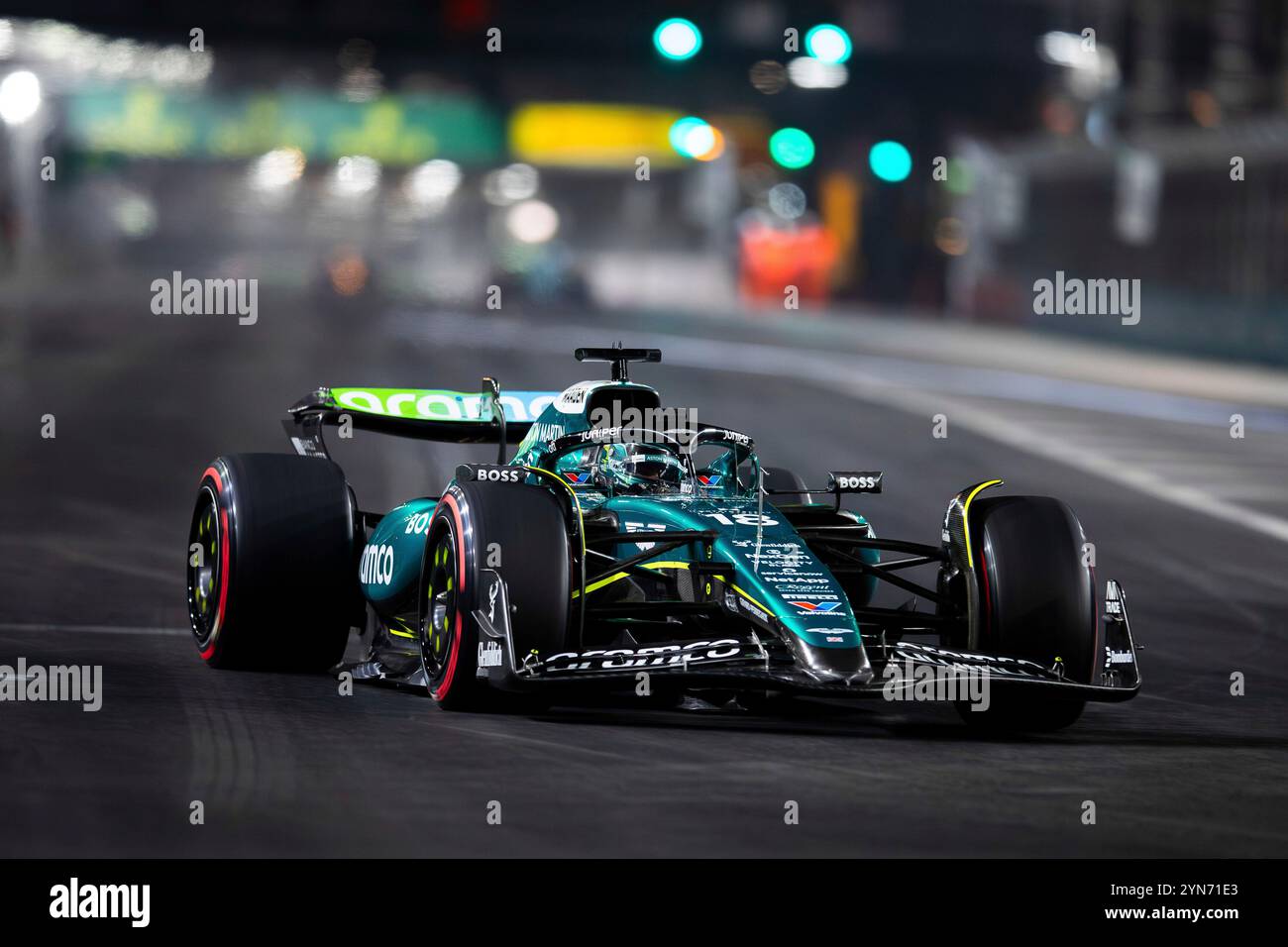 Las Vegas, USA. 23rd Nov, 2024. #18 Lance Stroll (CAN, Aston Martin ...