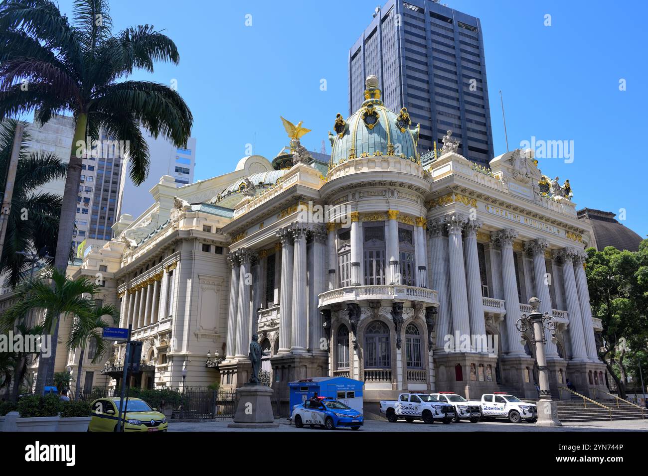 Municipal Theater of Rio de Janeiro - Iconic Landmarks of Rio de ...