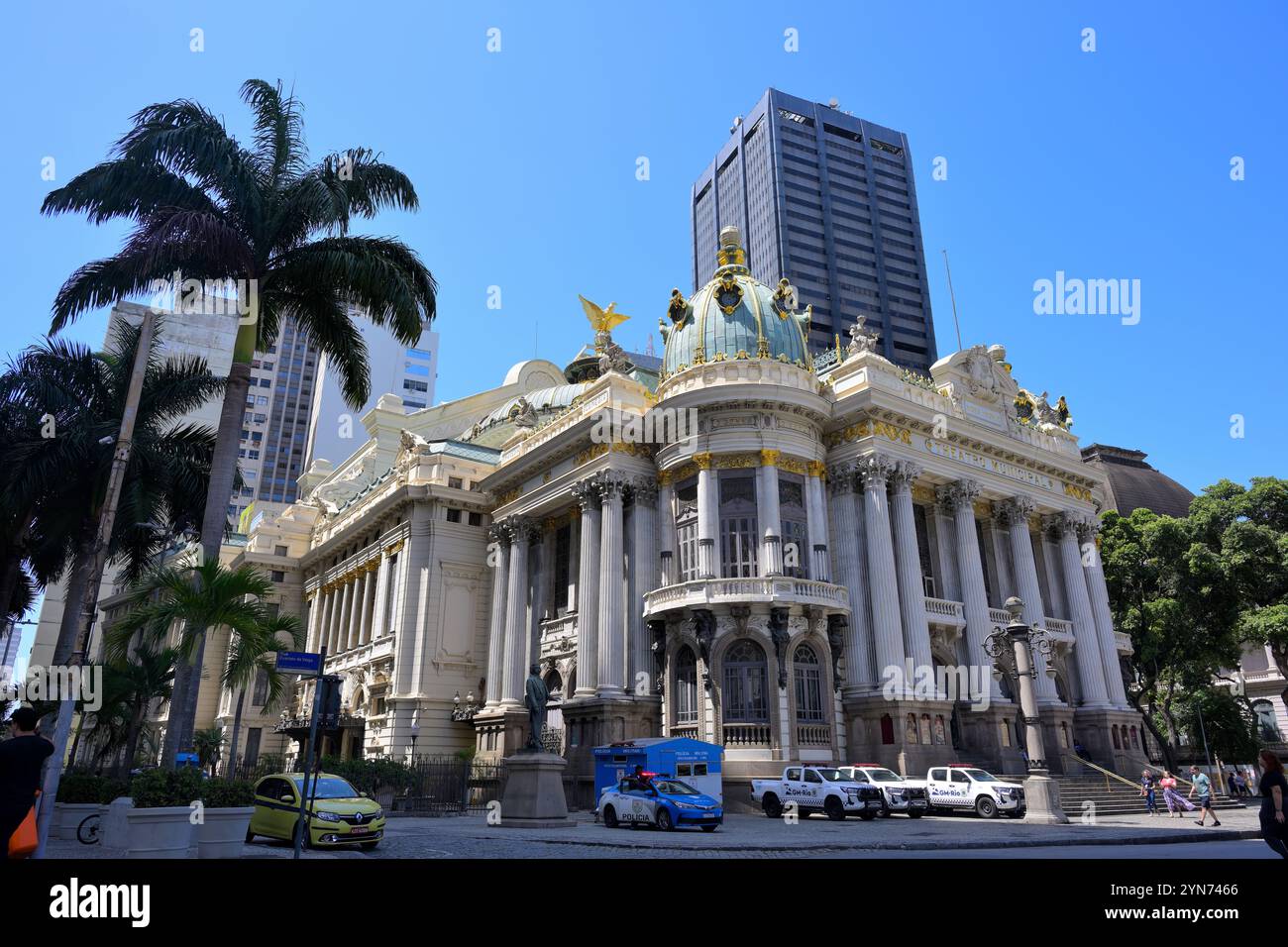Municipal Theater of Rio de Janeiro - Iconic Landmarks of Rio de ...