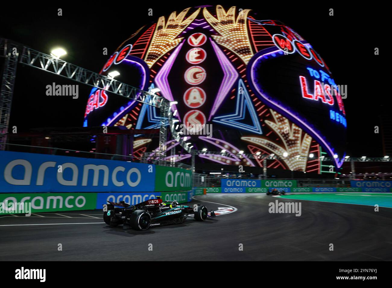 Las Vegas, USA. 24th Nov, 2024. #44 Lewis Hamilton (GBR, Mercedes-AMG ...