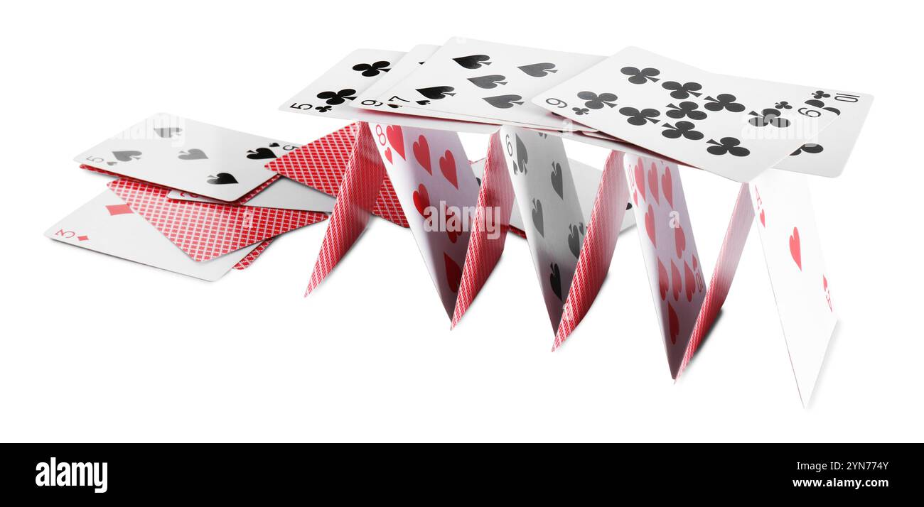 The collapsed pyramid Cut Out Stock Images & Pictures - Alamy