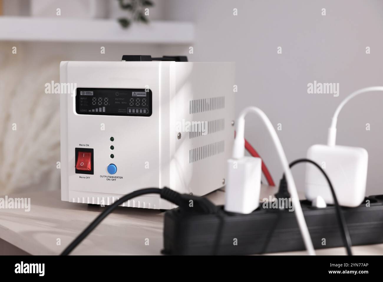 Portable power station and multi-socket extension board with chargers ...
