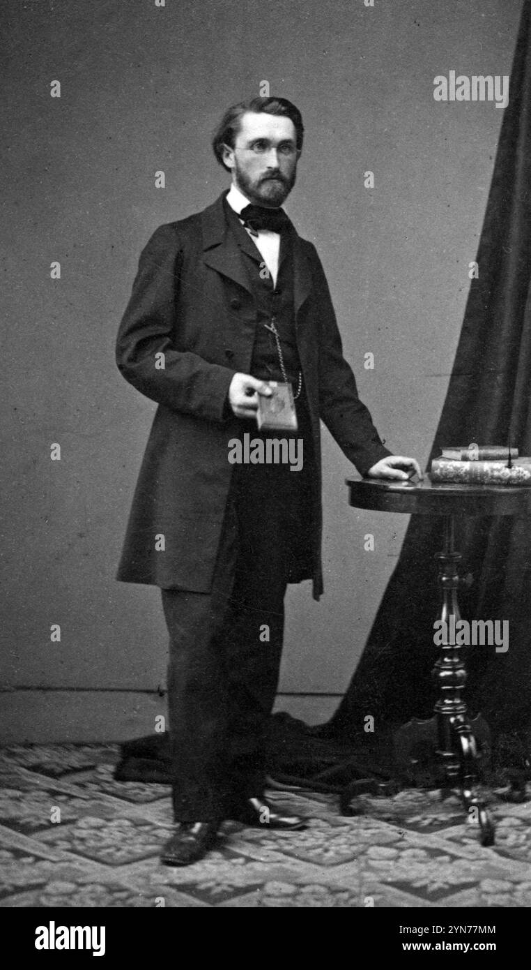 Richard Dedekind, Julius Wilhelm Richard Dedekind (1831 – 1916) German mathematician Stock Photo ...