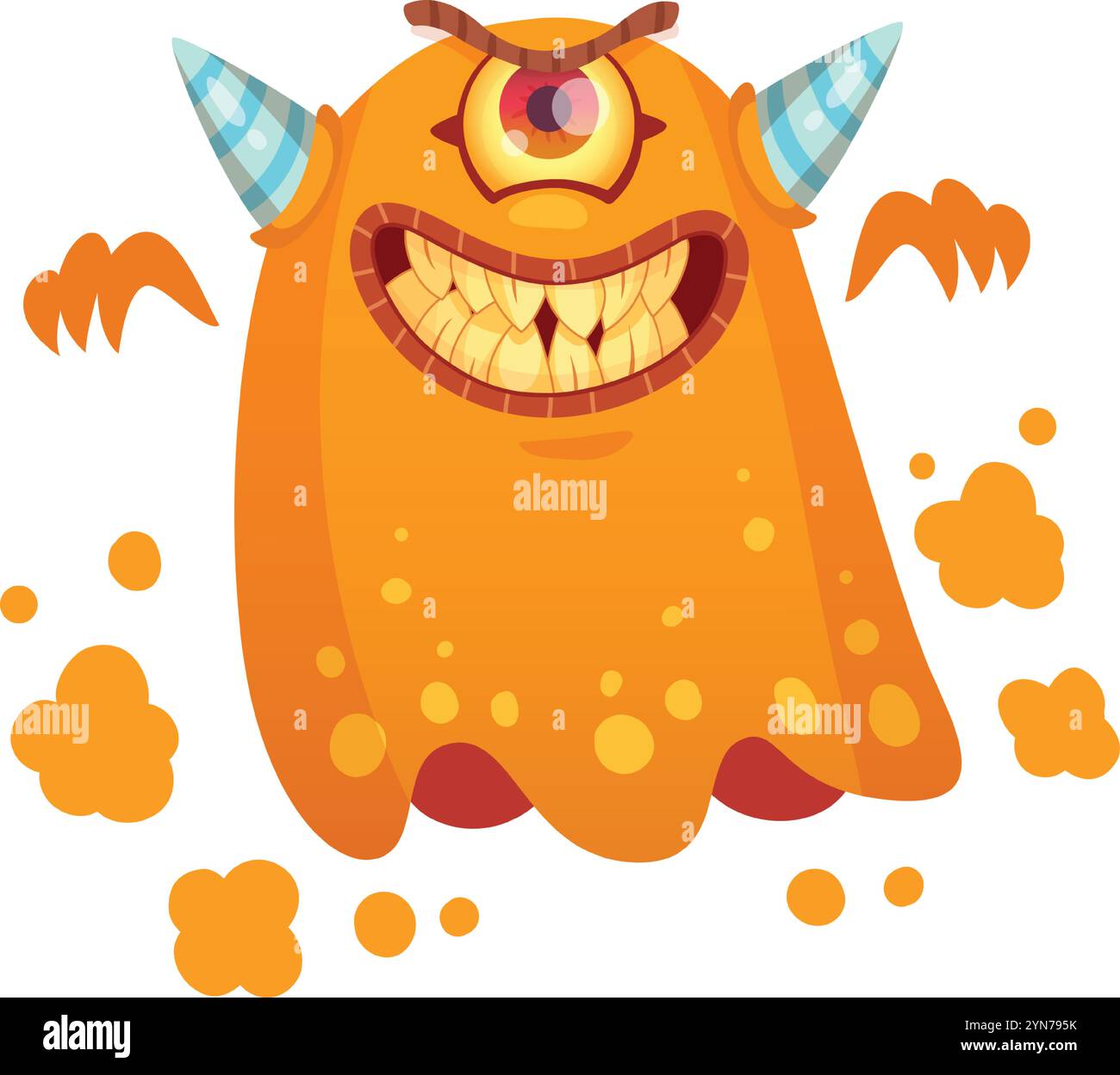 Orange fury Stock Vector Images - Alamy