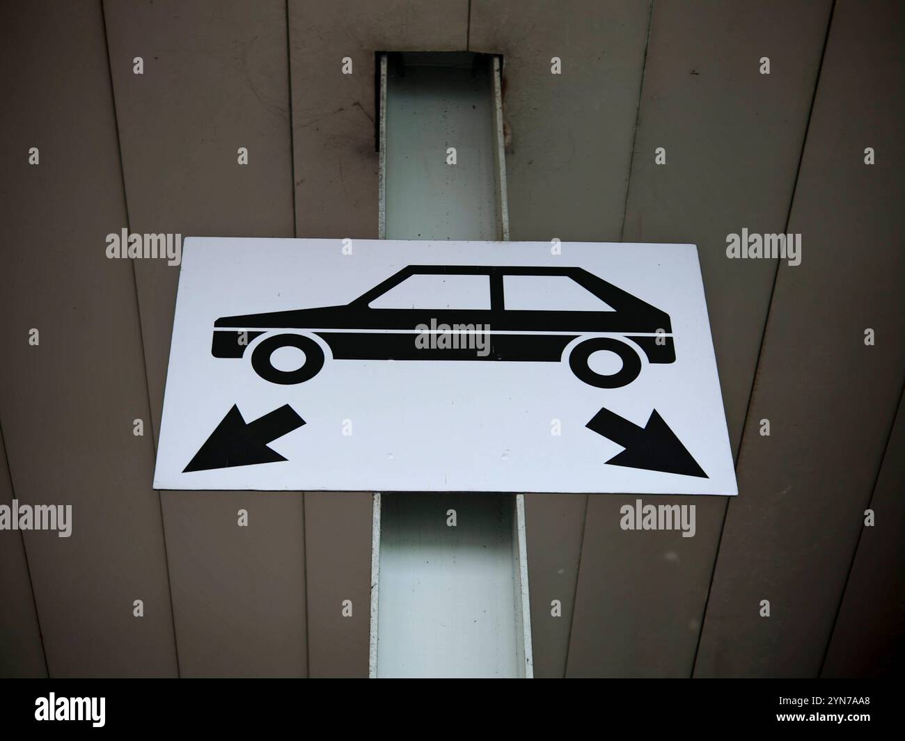 symbol for car traffic and motorized traffic on the road symbol for car ...