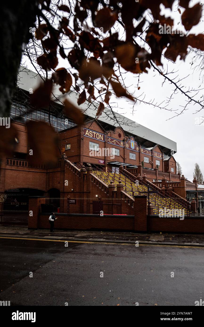 Villa Park stadium , external view, from outside, home of Aston Villa ...