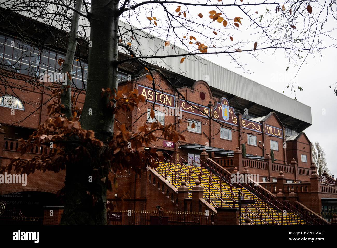 Aston villa stadium outside view hi-res stock photography and images ...