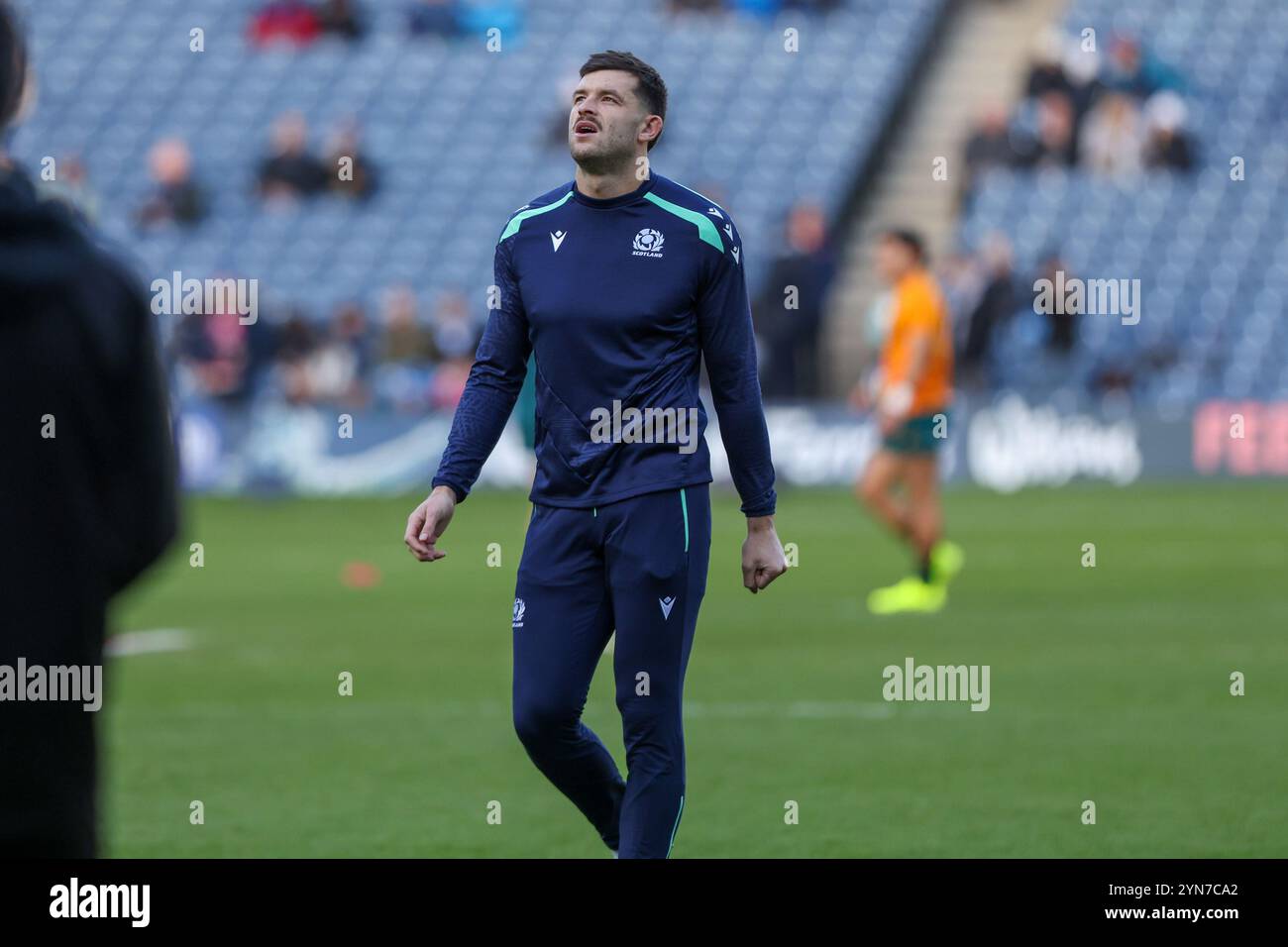 Edinburgh, Scotland. 24th November 2024. Blair Kinghorn is pictured ...