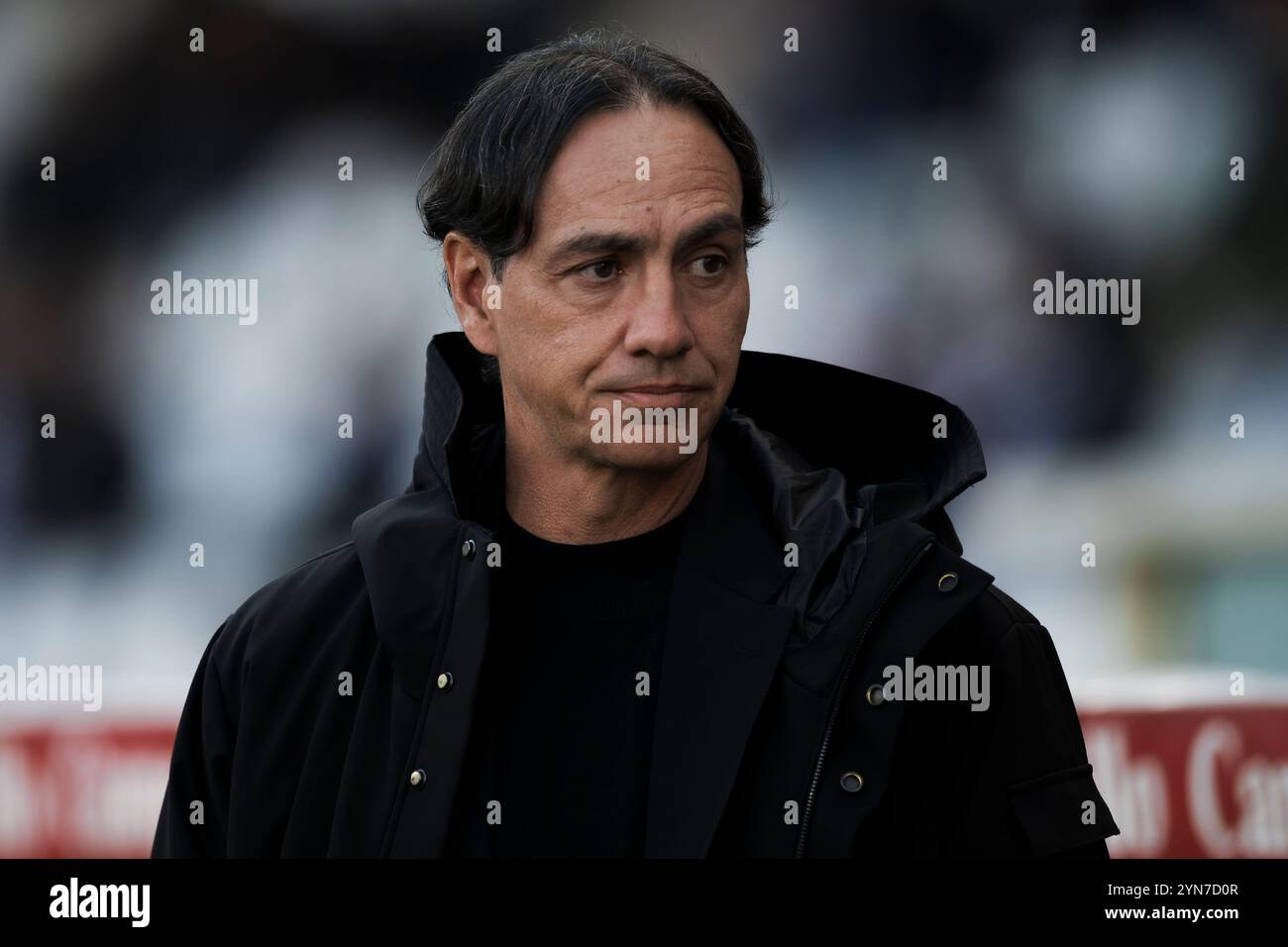 Turin, Italy. 24 November 2024. Alessandro Nesta, head coach of AC ...