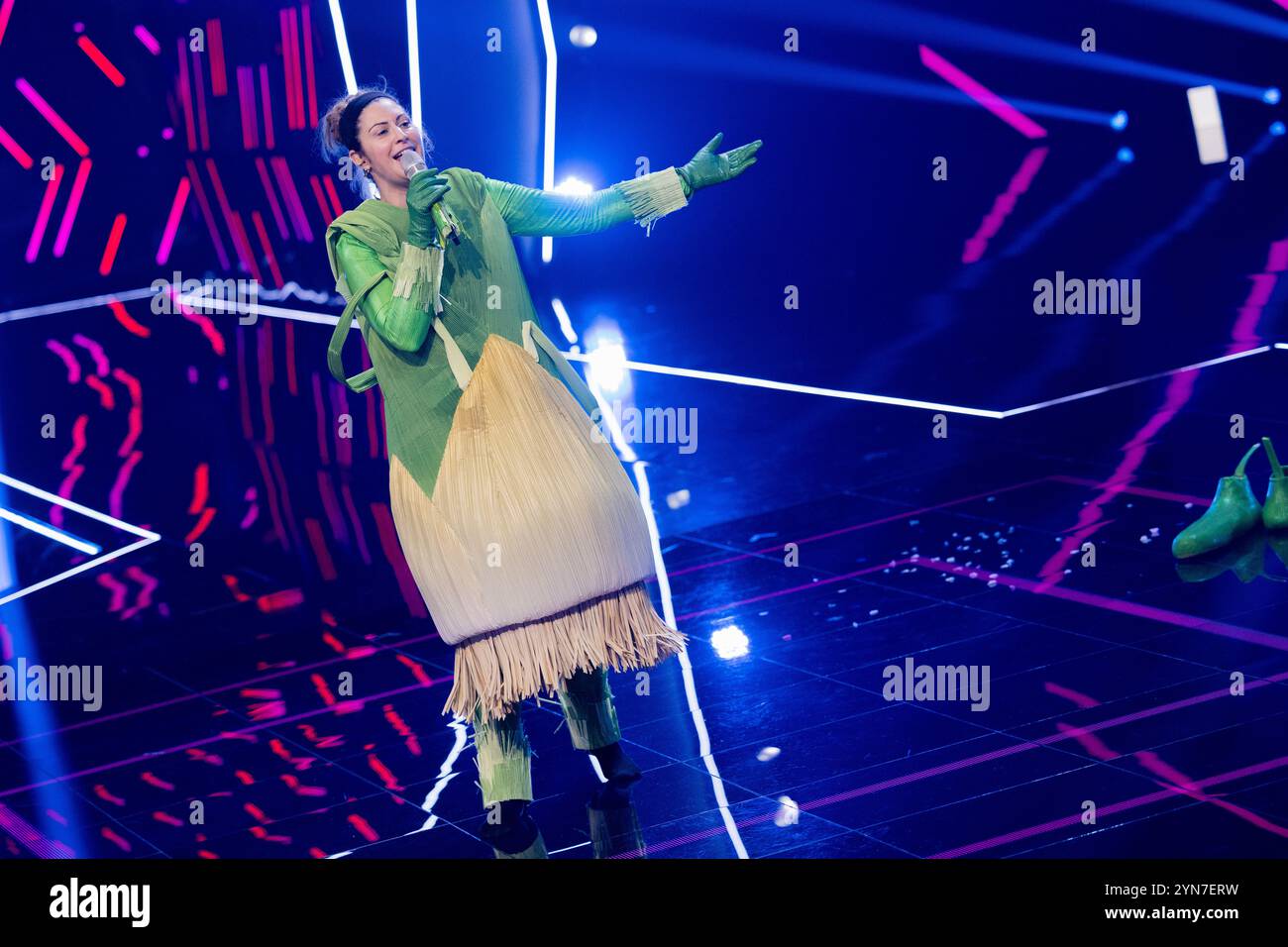 Cologne, Germany. 24th Nov, 2024. Madita van Hülsen, presenter, appears ...