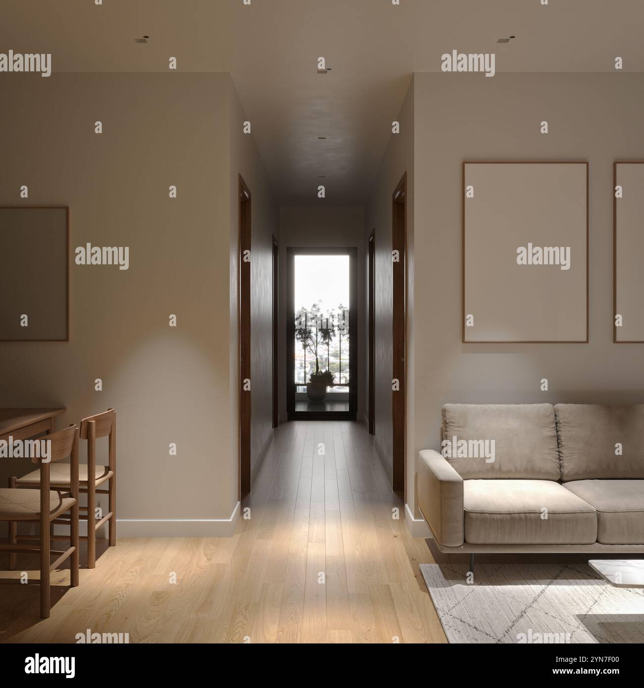 Cozy room interior home background hi-res stock photography and images ...