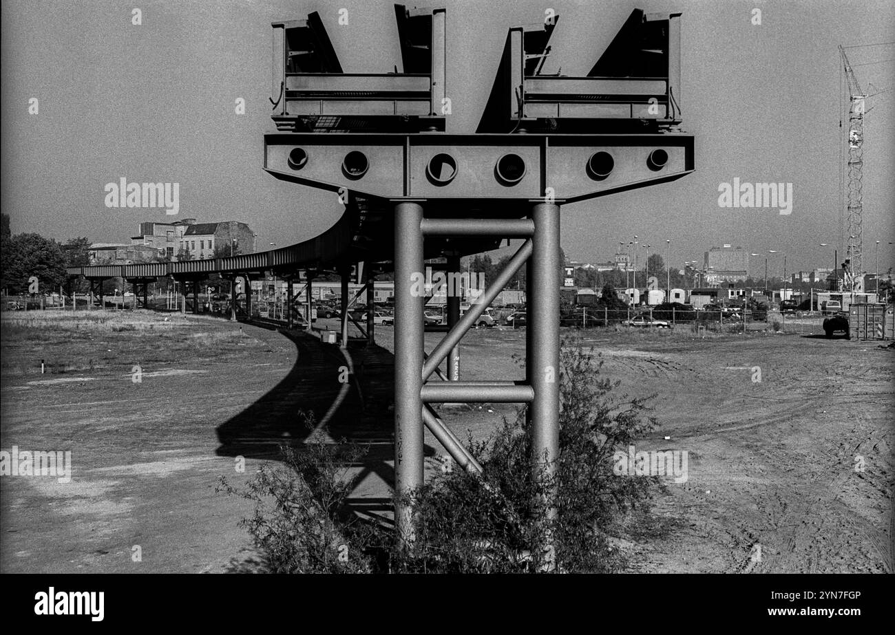 Magnetschwebebahn Deutschland, Berlin, 20.10.1991, Demontage der ...