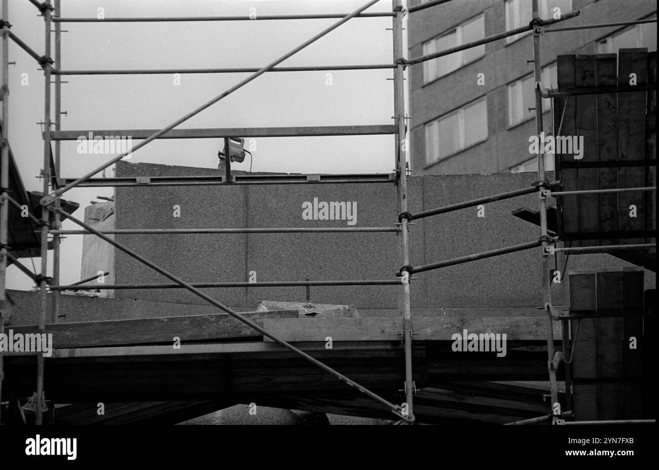 Lenindenkmal Deutschland, Berlin, 14.12.1991, Abriß des Lenindenkmals ...