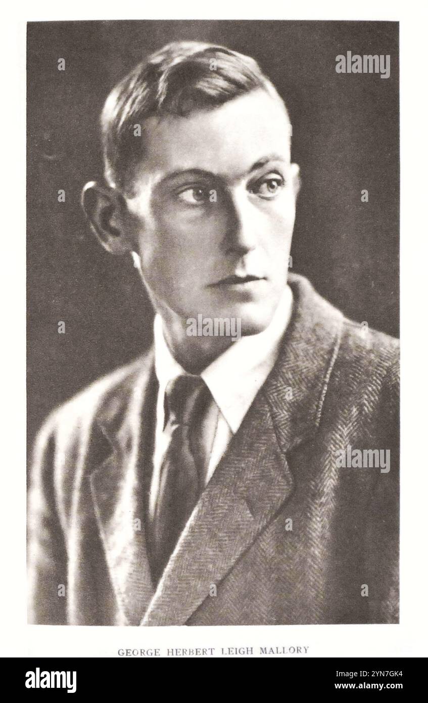 George mallory hi-res stock photography and images - Alamy