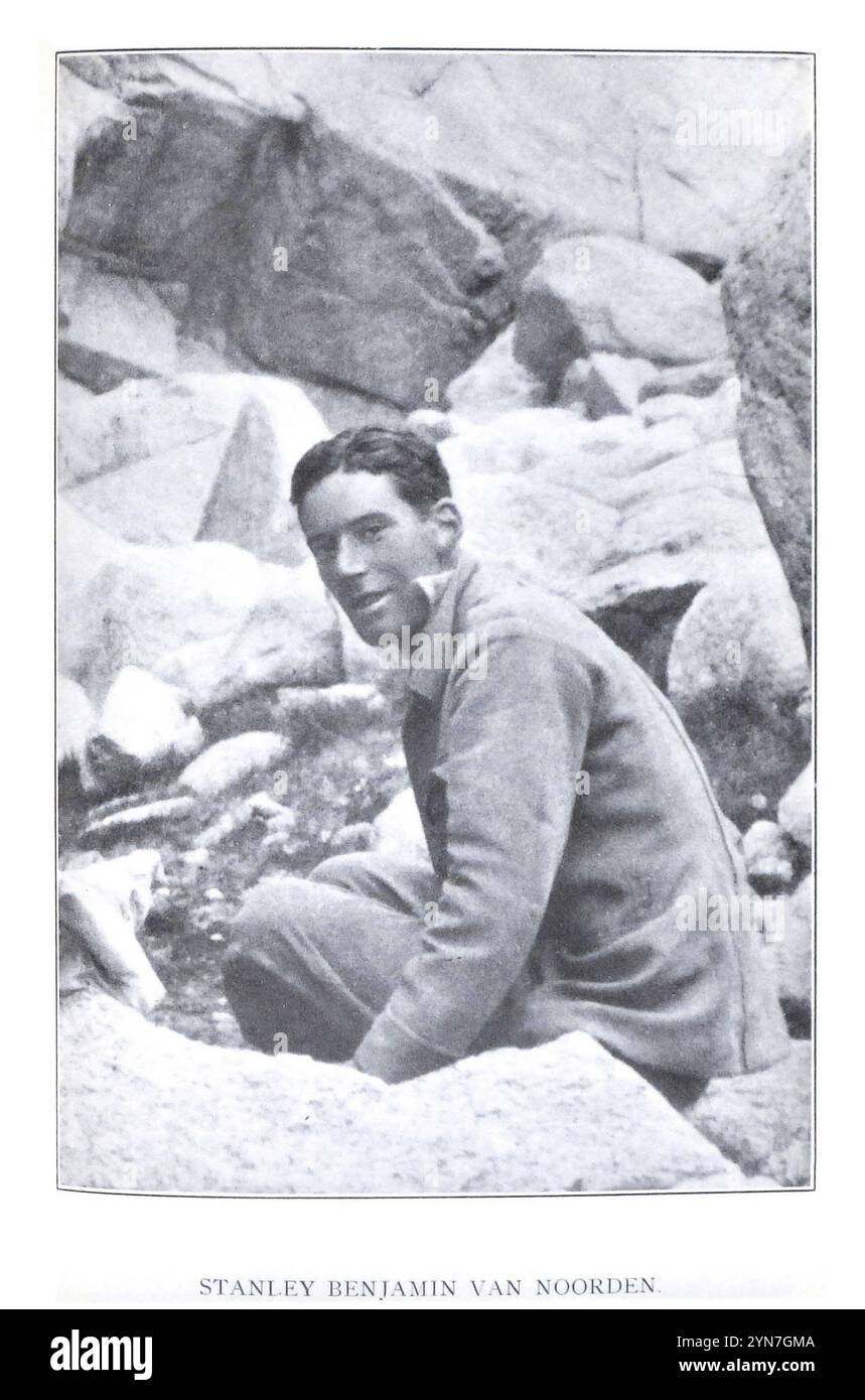 Portrait of Mountaineer and Climber Stanley Benjamin van Noorden ...