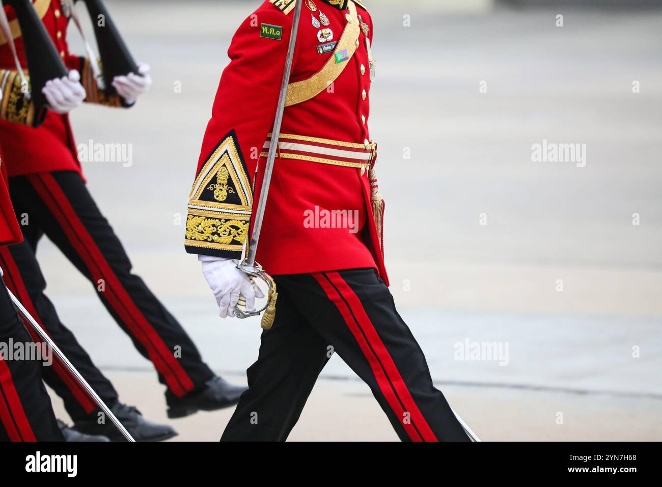 The Royal Thai Armed Forces rehearsed the parade and oath-taking ...