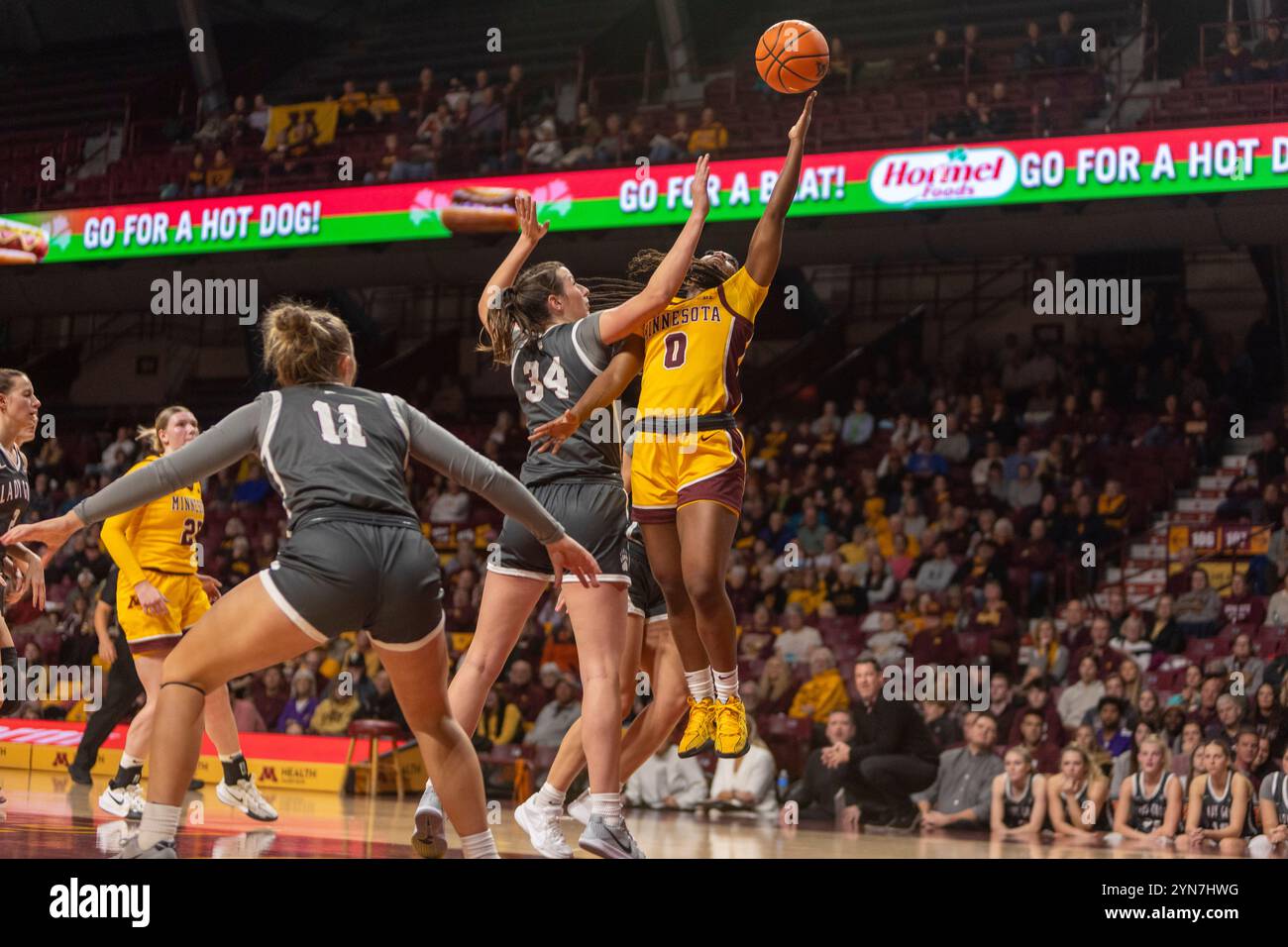 Minneapolis, Minnesota, USA. 24th Nov, 2024. University of Minnesota ...