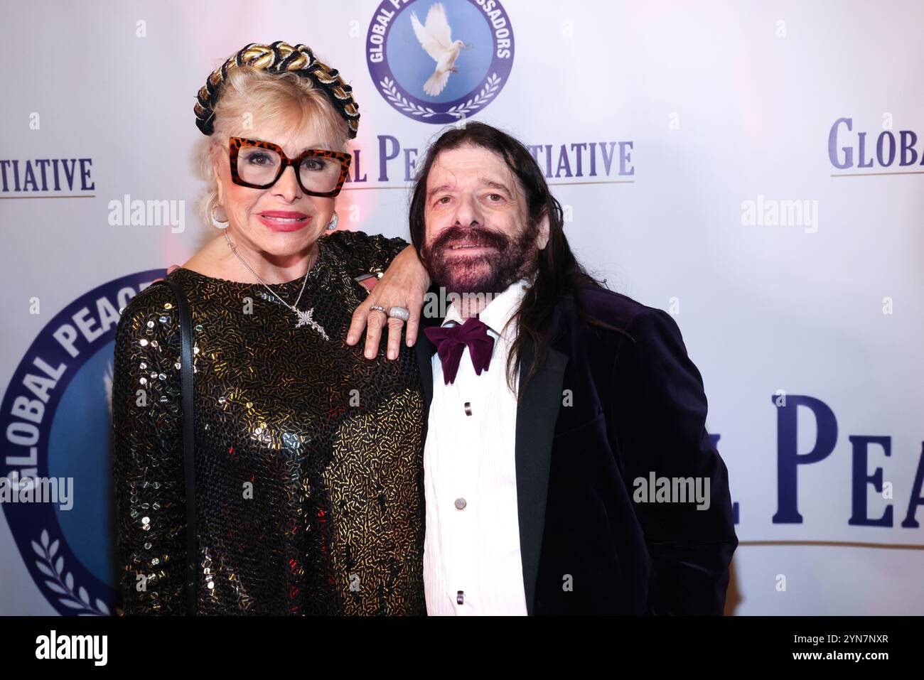 Beverly Hills, California, USA. 23rd November 2024. Designers Sandra Costa and B. David Levine ...