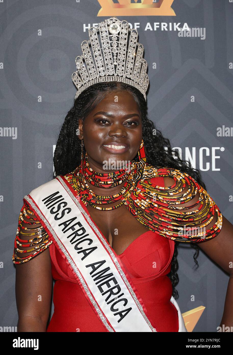 Los Angeles, USA. 24th Nov, 2024. Nancy Apoko arrives at The Heirs Of ...