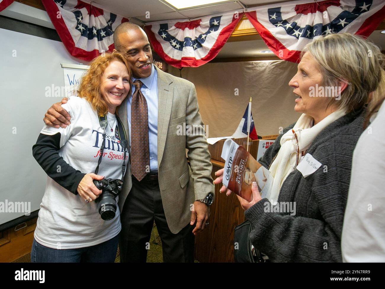 Former Texas Representative SCOTT TURNER, shown during his 2015 race ...