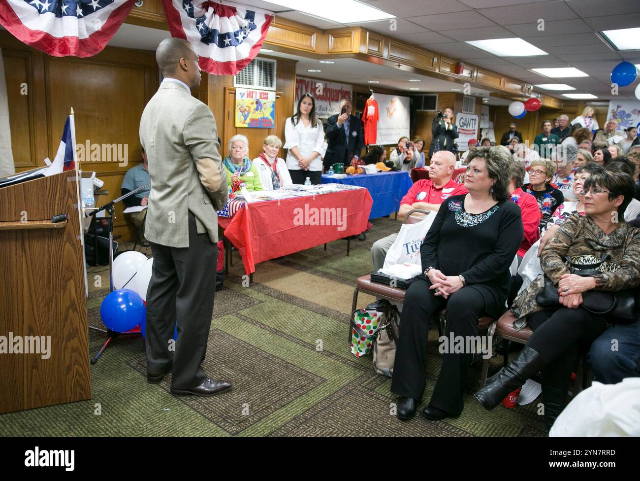 Former Texas Representative SCOTT TURNER, shown during his 2015 race ...