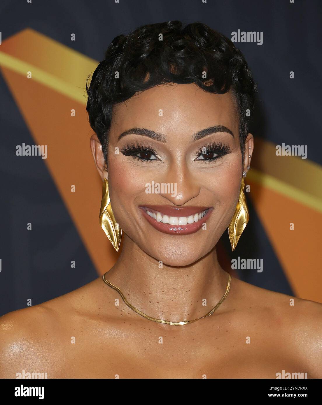 Los Angeles, USA. 24th Nov, 2024. Janeisha John arrives at The Heirs Of ...