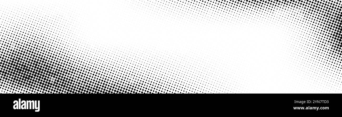 Grunge halftone background. Fading gritty noise gradient texture. Black ...