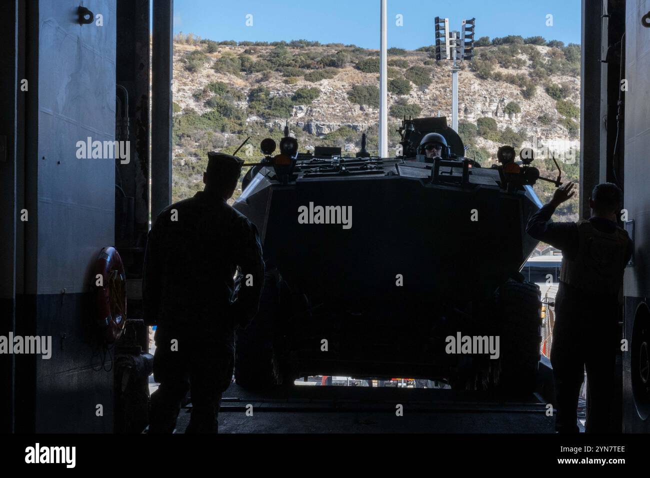 SOUDA BAY, Greece (Nov. 11, 2024) Marines assigned to the 24th Marine ...