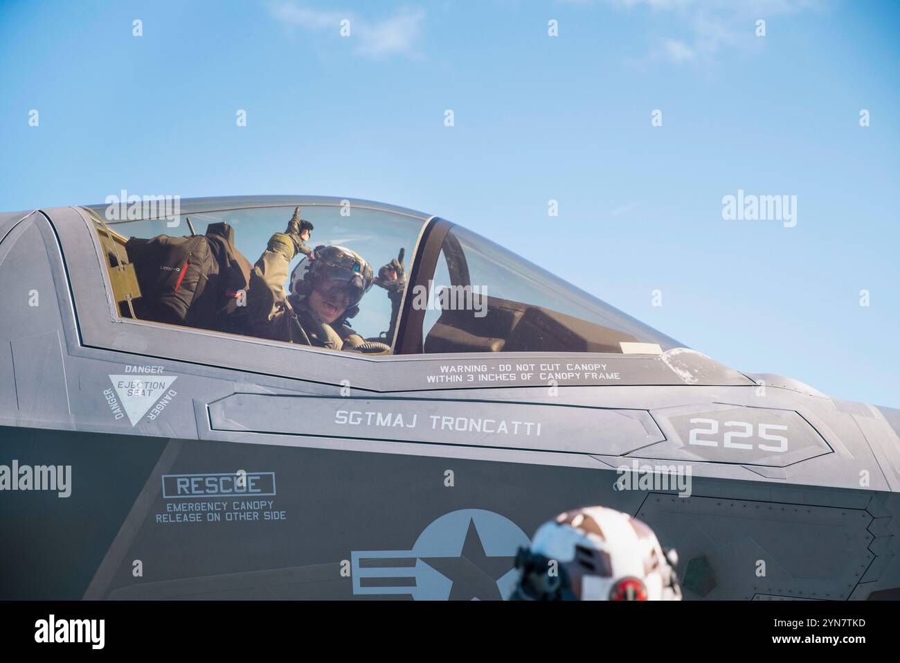 U.S. Marine Corps Lt. Col. Benjamin Schmidt, the commanding officer of ...